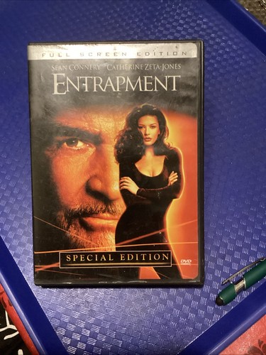 Entrapment 1999 Movie DVD Disc Widescreen Connery & Zeta-Jones | eBay