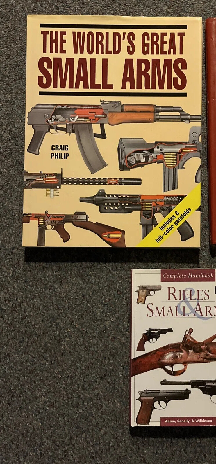 Lot Of 2 Hardcover Gun Books- Rifles And Small Arms | eBay