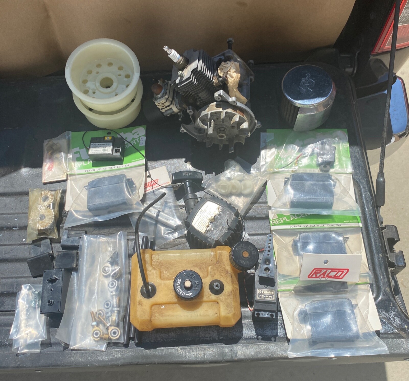 RACO PARTS 1/4 scale rc car & Original super modified new & used parts ...