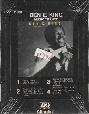 BEN E. KING: "MUSIC TRANCE" FACTORY SEALED 8-TRACK TAPE 1980 | eBay