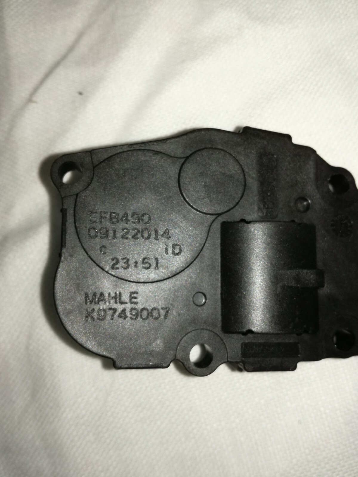 64119319037 Attuatore ventilatore -ORIGINALE- BMW 5 F10 F11, 6 F11 F12 ...