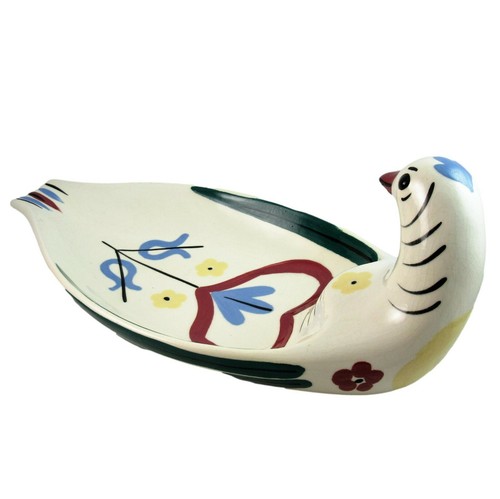 Cleminsons California Pottery Distelfink Bird Shaped Serving Dish Bowl ...