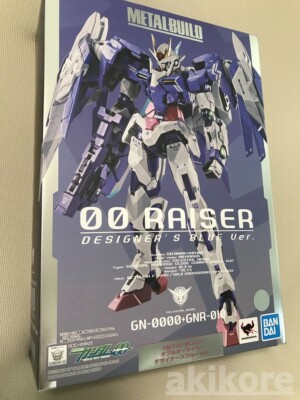 Metal Build Double O Raiser Designers Blue Ver. Gundam Action Figure ...