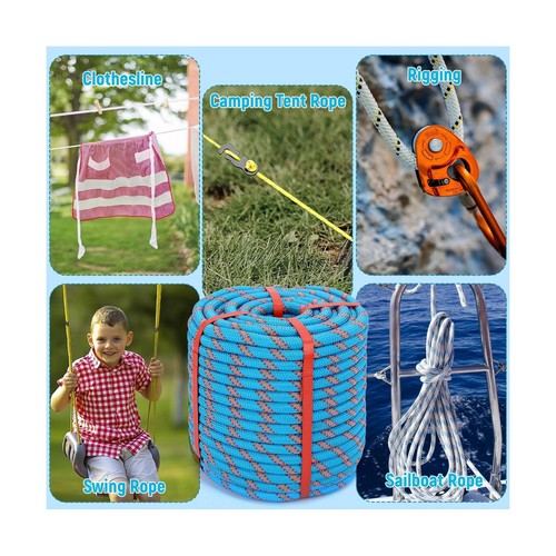 Arborist Rope Climbing Rope Arborist Rigging Rope 48 Strands Tree Rope ...