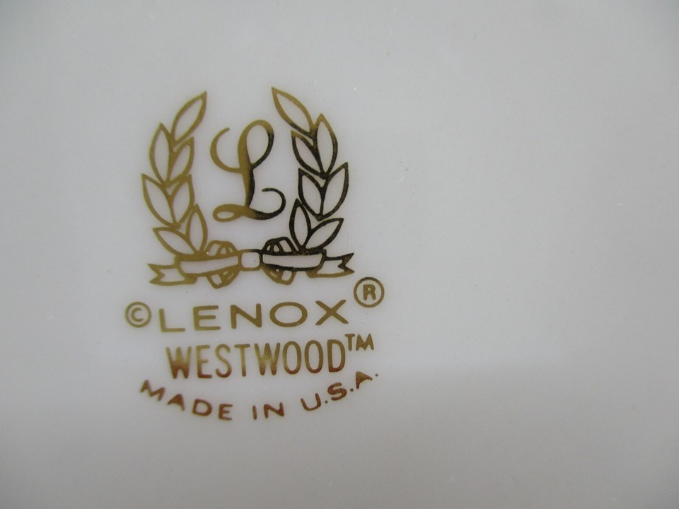 LENOX WESTWOOD SALAD PLATE - 8 1/4" 0804G | eBay