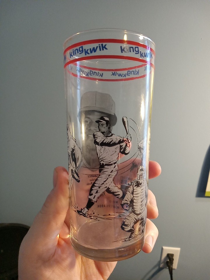 1970's King Quick Collectable Drinking Glass Ken Griffey Cincinnati ...