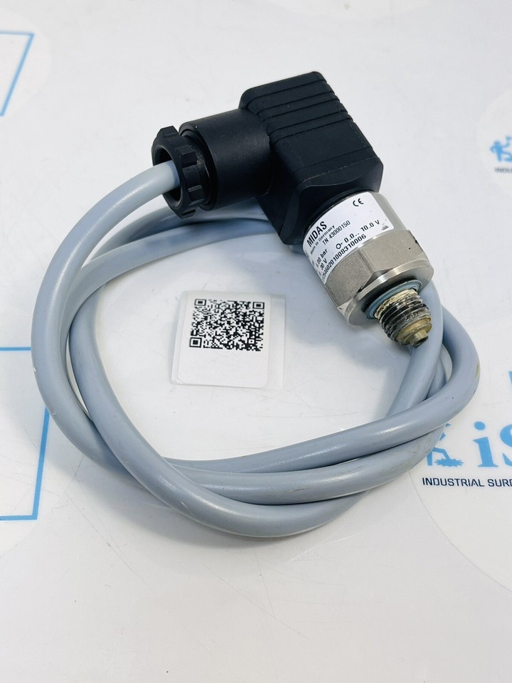 JUMO MIDAS 401001/999 Pressure Transducer 0~6 Bar TN 43000150 ...