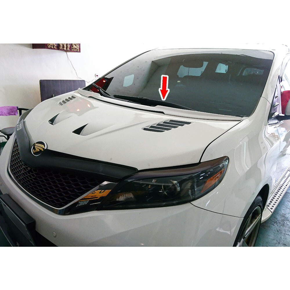 Toyota Sienna 3rd 5DR Minivan Front Bonnet Hood Fin Spoiler Primer For ...