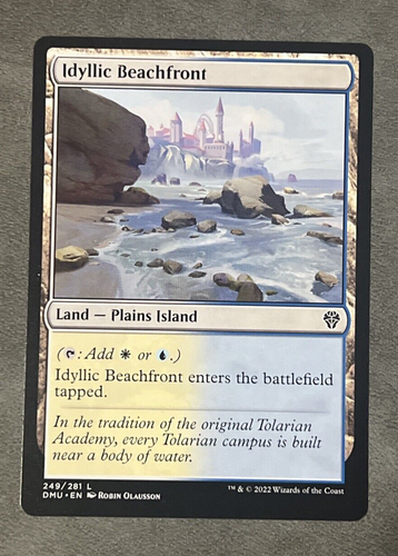 DOMINARIA UNITED / DMU MTG Dual Lands - Set of ALL 10 - Typed Fetchable ...