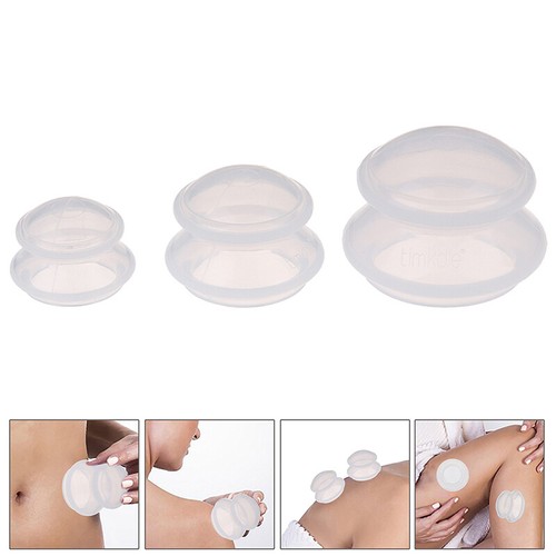 Silicone Massage Cups Anticellulite Cups Set Vacuum Cup Set Facial ...