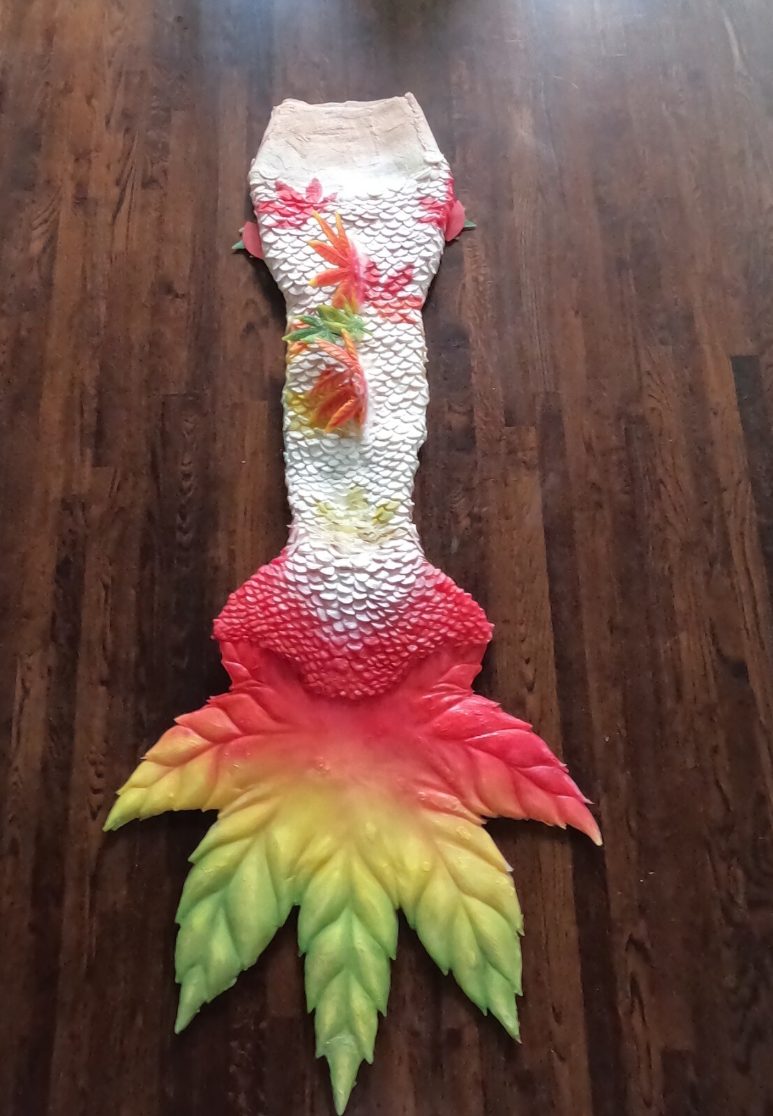 Silicone mermaid tail Cannabis Rastafarian | eBay