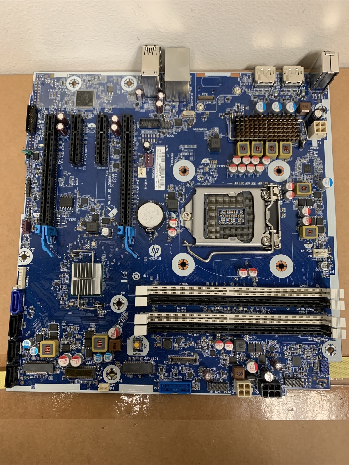 HP Z2 G4 Workstation LGA 1151 DDR4 Motherboard P/N: L13216-001 L04857 ...