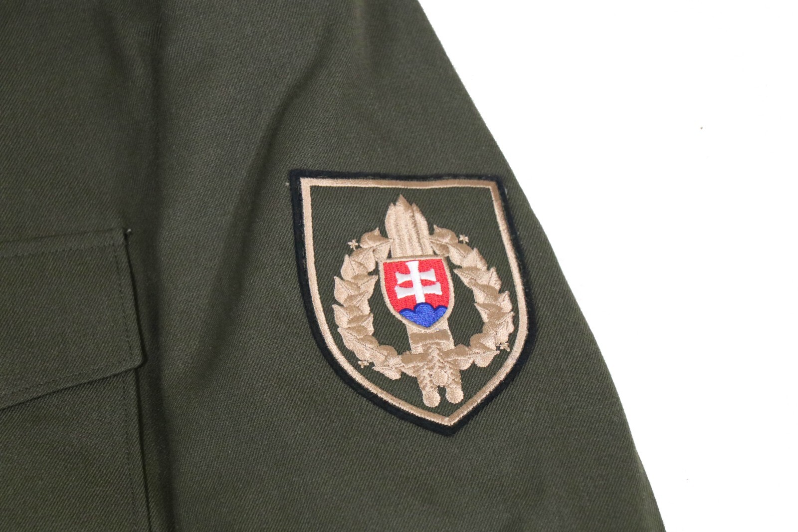 Medium - Slovakian / Czech M98 Green Uniform Jacket Pants Overseas Cap ...