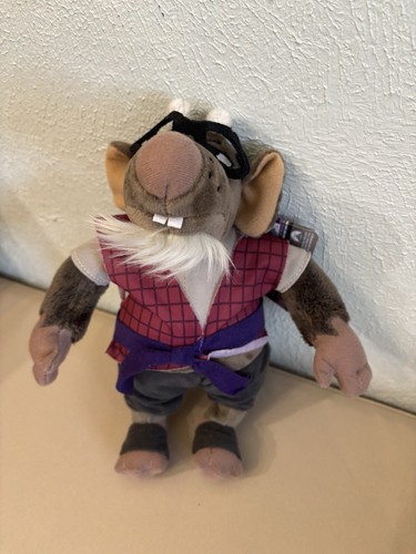 Mattel Splinter TMNT Teenage Ninja Mutant Turtles Mayhem 9” Plush NEW ...