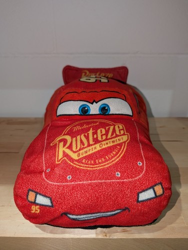 Disney Pixar Cars-3 Lightning Mcqueen Car Stuffed Pillow Buddy 17 ...
