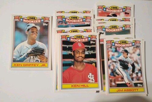 Ken Griffey Jr 1990 Topps 1989 Glossy Rookies Complete Set 1-33 Read ...