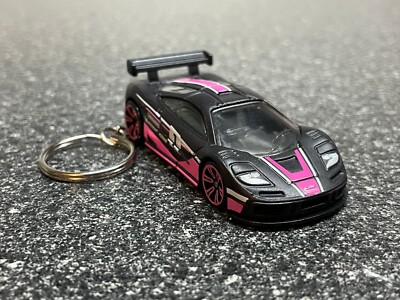 McLaren F1 Keychain Black Diecast Car Hot Wheels Matchbox GTR | eBay