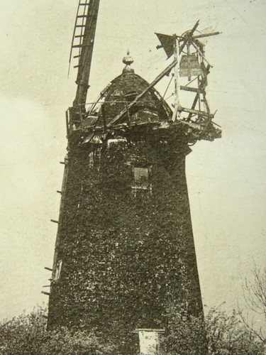 London Barnet ARKLEY Old Windmill before Restoration - Old RP Postcard ...