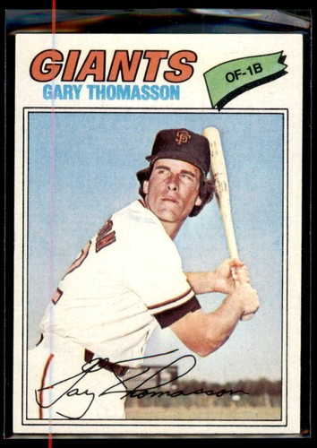 1977 Topps Gary Thomasson #496 San Francisco Giants | eBay