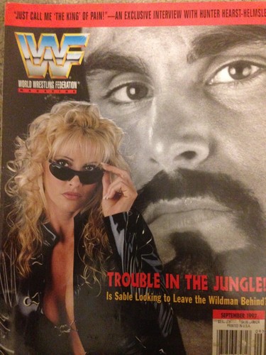 WWF Magazine September 1997 Sable & Marc Mero | eBay