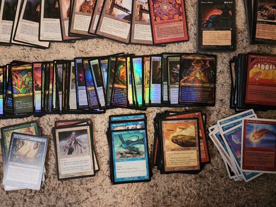 Updated Magic the Gathering vintage modern collection cards + sealed ...