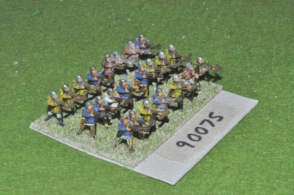 15mm renaissance / italian - crossbowmen 24 figs - inf (90075) | eBay