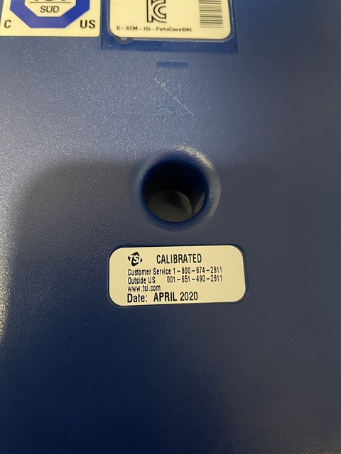 TSI Portacount Model 8048 MANF April 2020 Respirator Fit Tester 30 Day ...