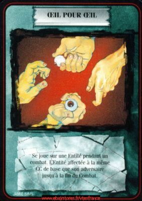 Oeil pour œil [Limited] French Kult CCG | eBay