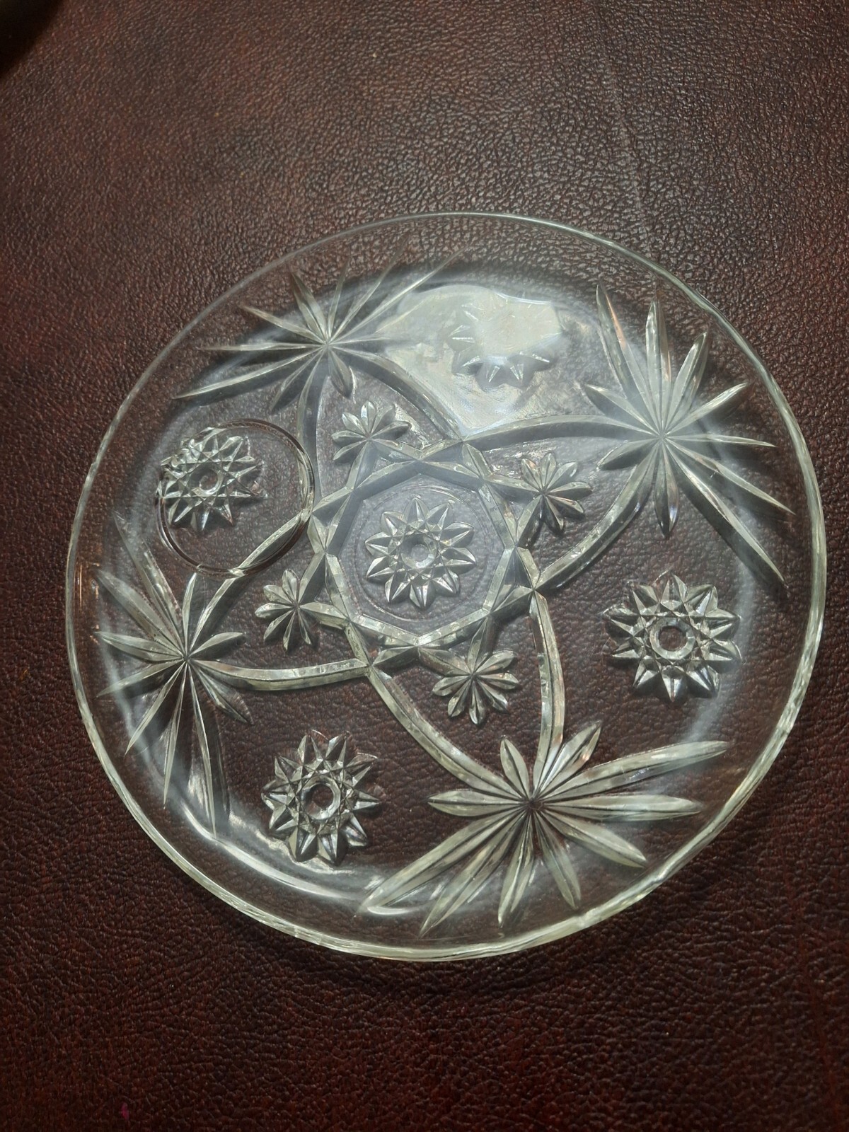 Vintage Anchor Hocking Precut Star of David Plate | eBay