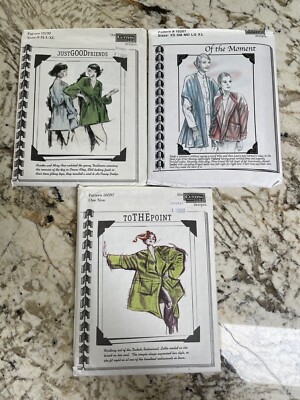 The Cutting Line Designs Sewing Patterns/Lot Of 3/Uncut | eBay