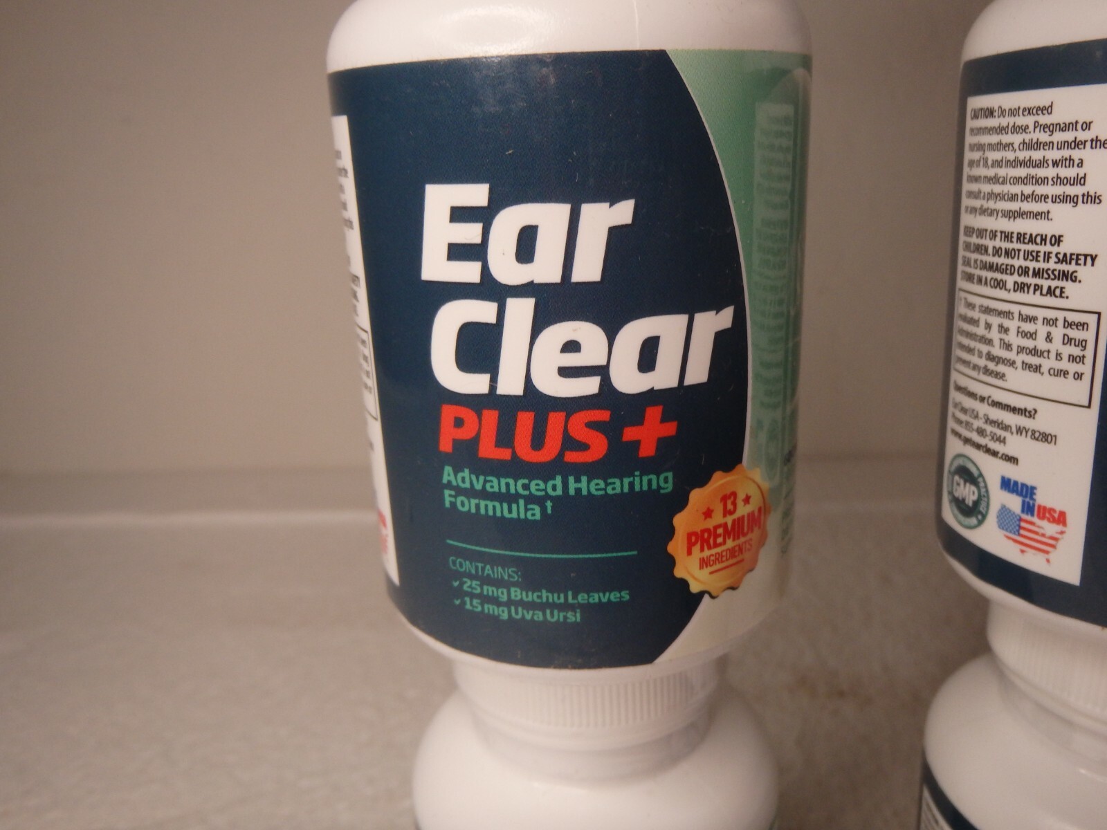 2 NEW Ear Clear Plus + Advanced Hearing Formula 120 Capsules | eBay