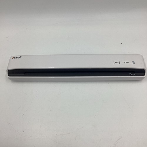 Neat Receipts Mobile Scanner, PC Mac, NM-1000 - White Portable Scanner ...