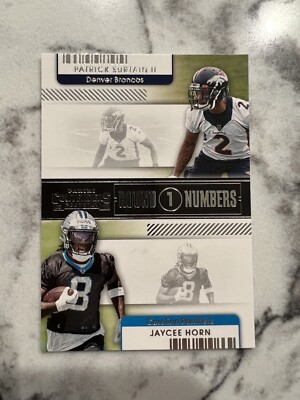 2021 Contenders - JAYCEE HORN & PATRICK SURTAIN II - Round Numbers ...