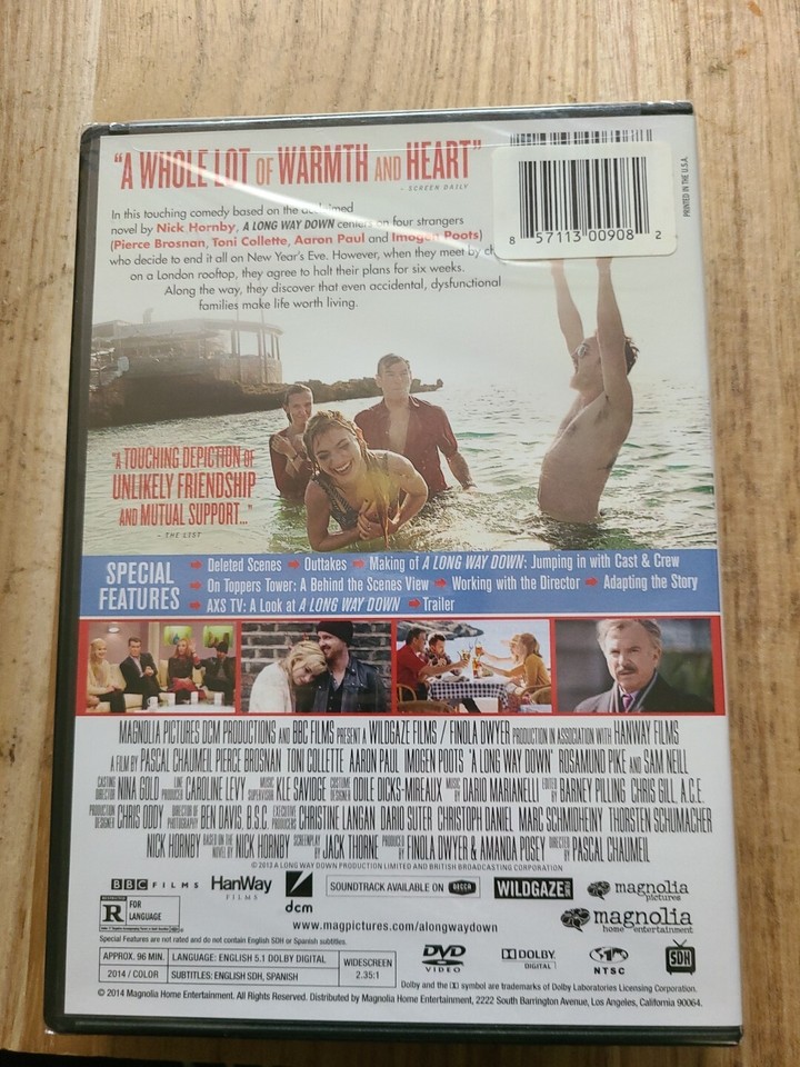 A Long Way Down (DVD, 2014) 876964007078 | eBay