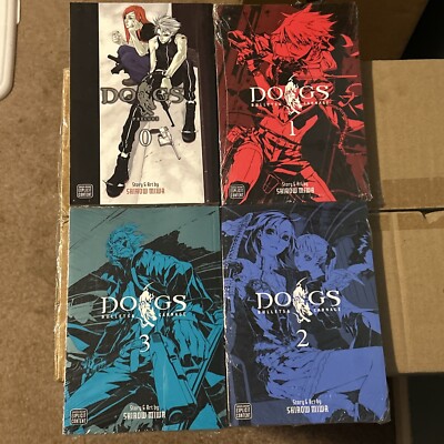 Dogs:Prelude 0 , Dogs:Bullets & Carnage 1 to 3 English, Manga By shirow ...