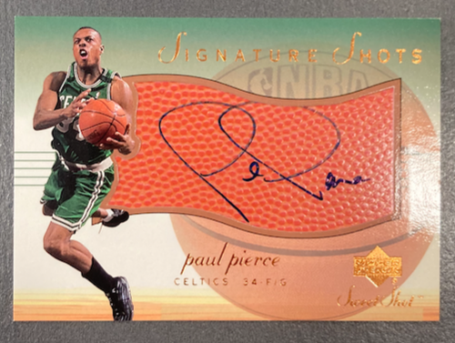 PAUL PIERCE 2001-02 SWEET SHOT SIGNATURE SHOTS | eBay