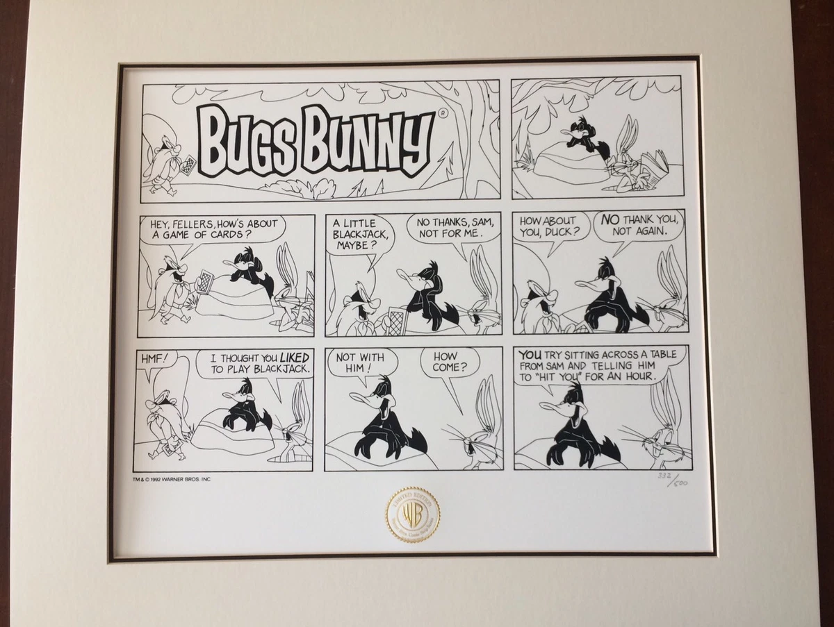 Blackjack Bugs Bunny Cartoon