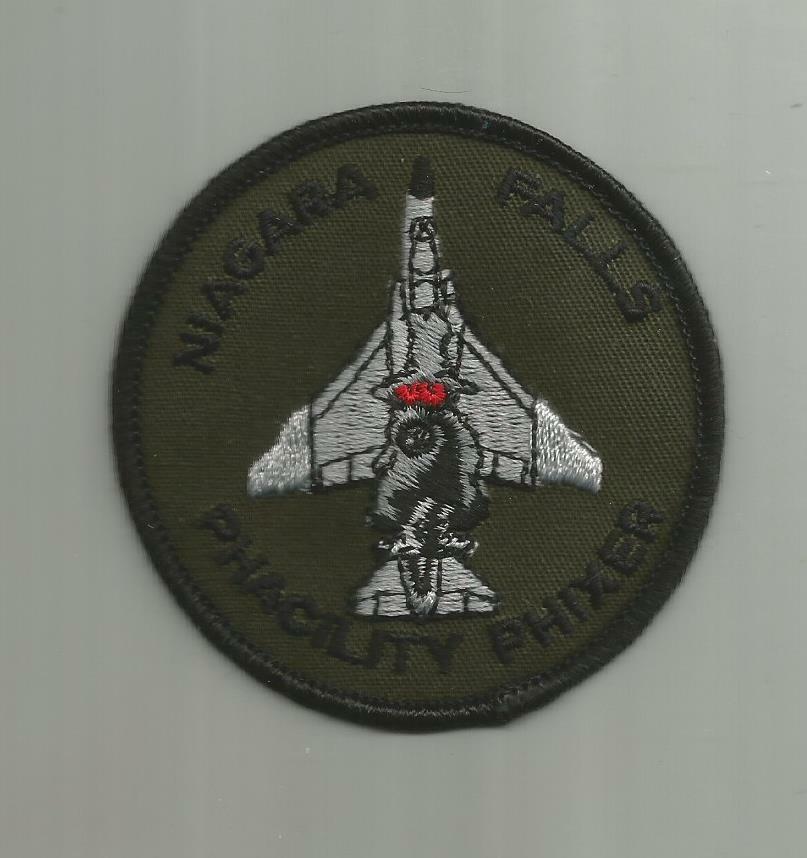 F-4 PHANTOM PATCH 136TH FIS 107TH FIG NIAGARA FALLS NY ANG PHACILITY ...