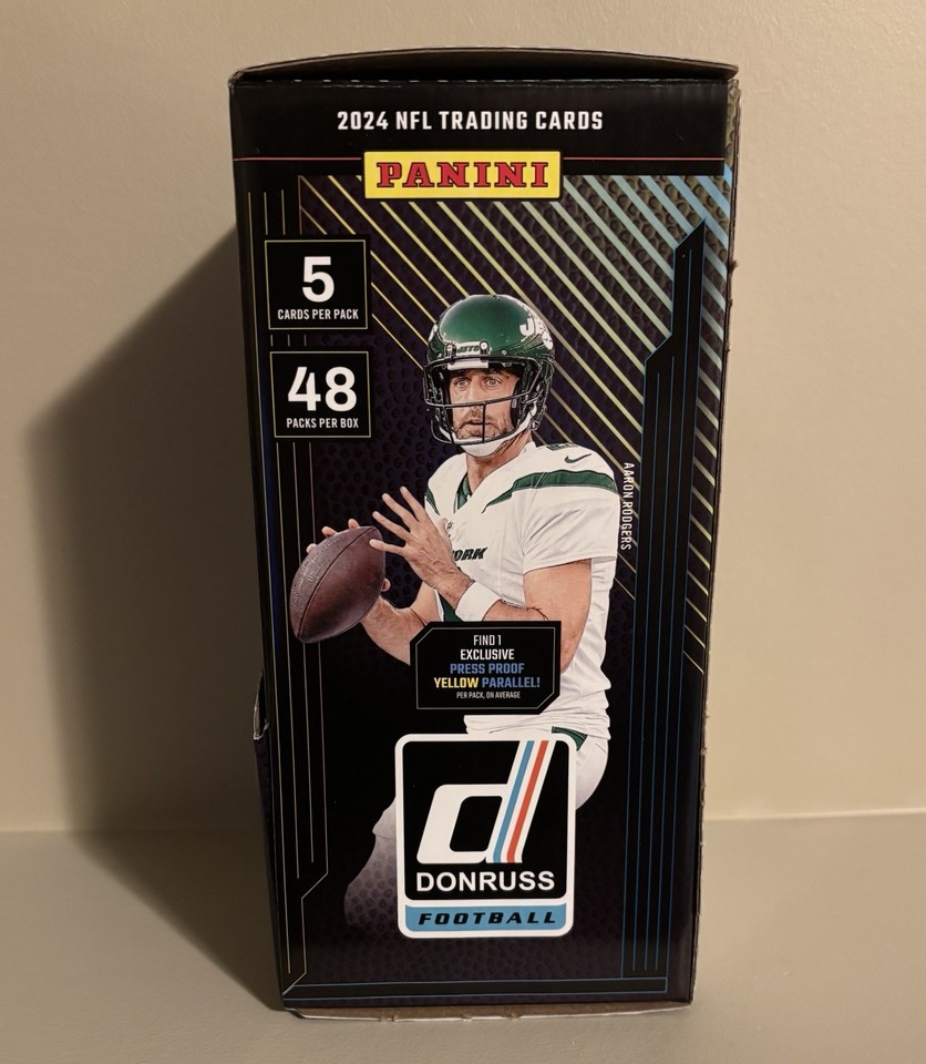 2024 Panini Donruss Football NFL Gravity Feed Full Box (48 Packs ...