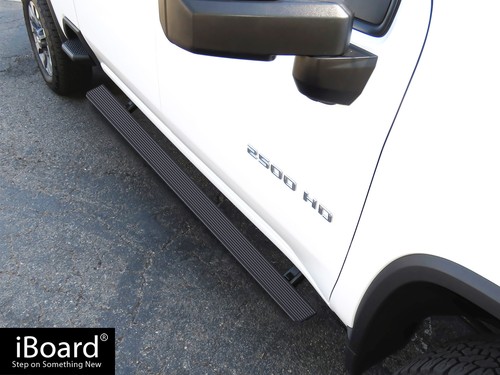 APS iBoard Power Side Steps Fit 22-25 Chevy Silverado GMC Sierra Double ...
