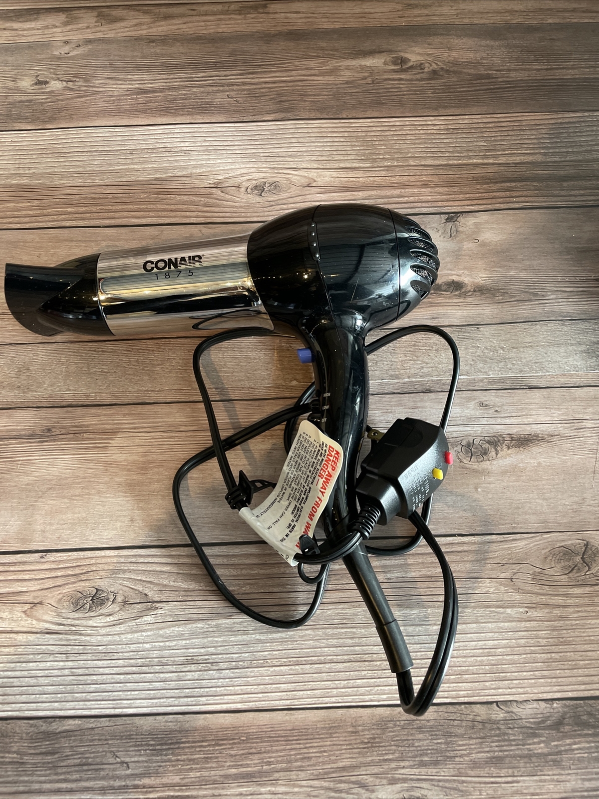 Conair 1875W Professional HAIR DRYER Blower Ionic with Concentrator ...