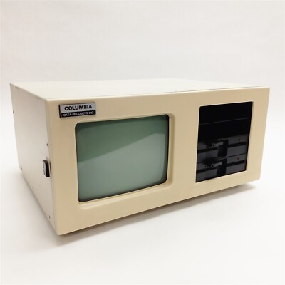 Columbia Data Products 1600VP /110 Vintage Dual Floppy Drives Computer ...