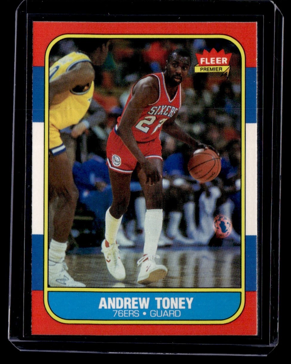 1986-87 Fleer Andrew Toney Philadelphia 76ers #114 | eBay