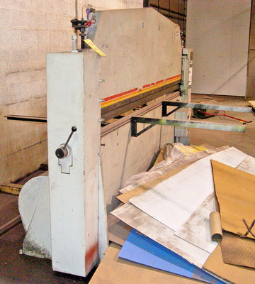Fabrication - Used Sheet Metal Brake