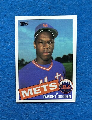 Dwight Gooden 1985 Topps MLB ROOKIE #620 Baseball Card New York Mets | eBay