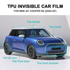 Door Rear Side Precut Paint Protection Film For Mini J01 EV Cooper SE ...