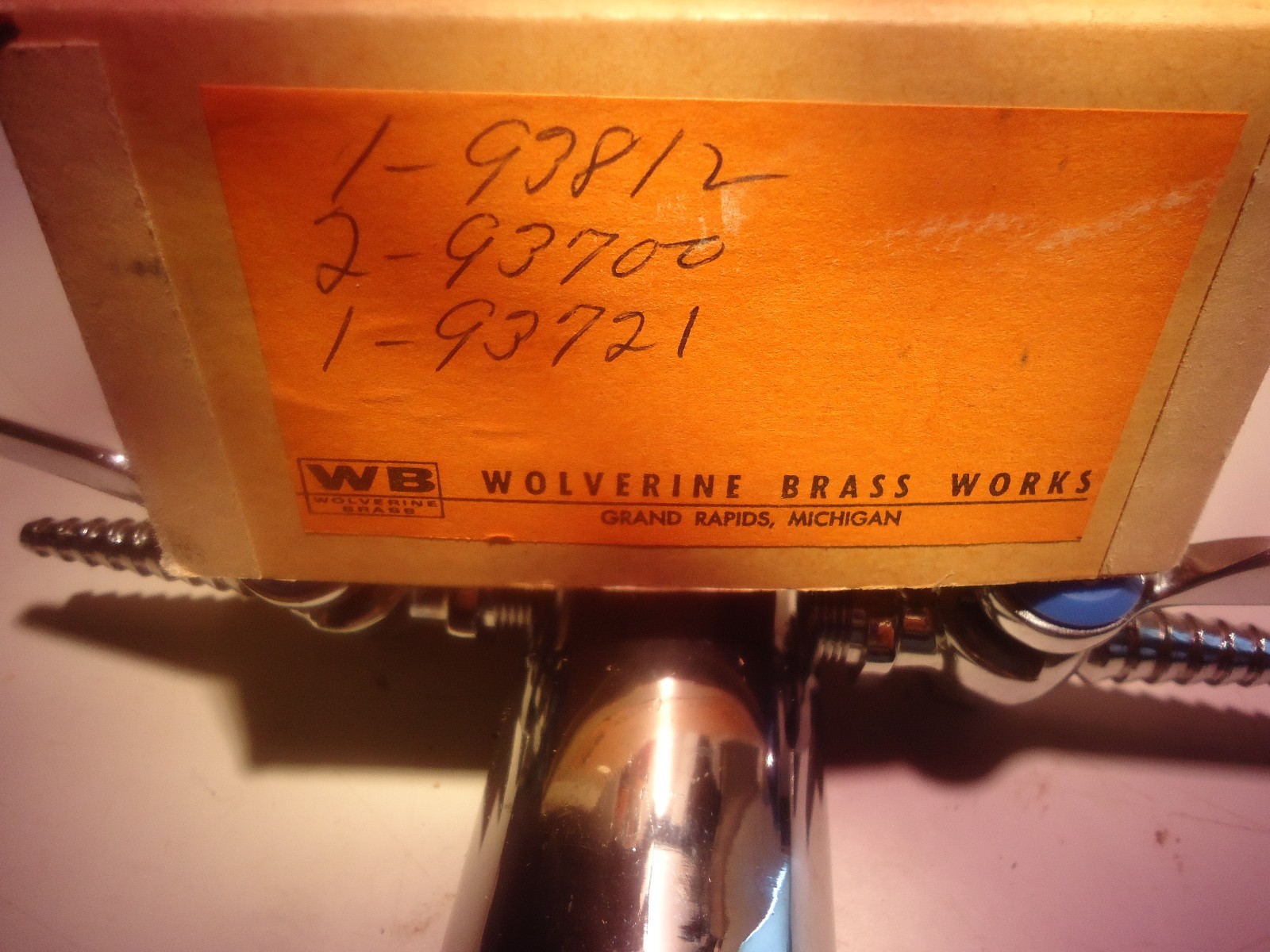 Wolverine Brass Works, pair of gas valves with distribution center | eBay