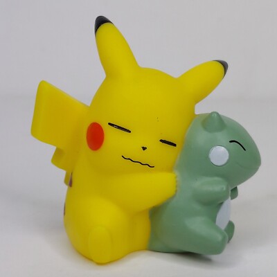 2021 Pokemon Pikachu Pika Pika Collection w/ Doll Figure Finger Puppet ...