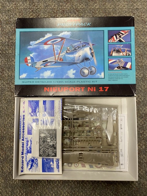 Eduard Profipack Nieuport Ni 17 Model Kit 8033 1/48 for sale online | eBay
