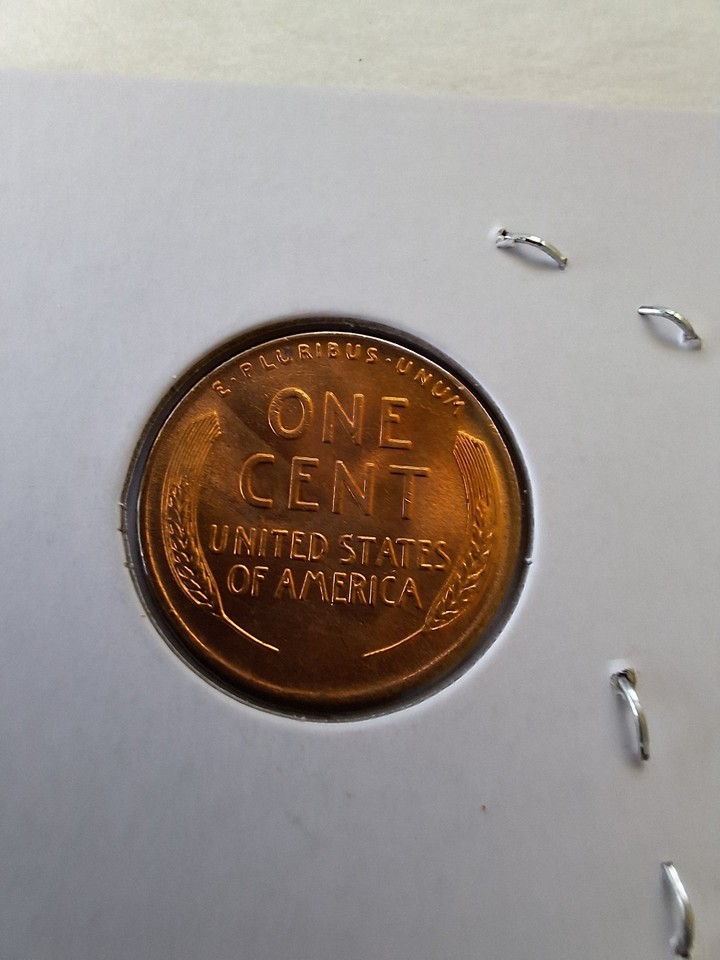 1945 BU LINCOLN CENT NICE RED UNC. COIN WILL GRADE HIGH WOW WITH FREE ...